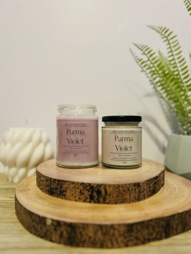 Parma Violet Candle - Relive Your Childhood Memories